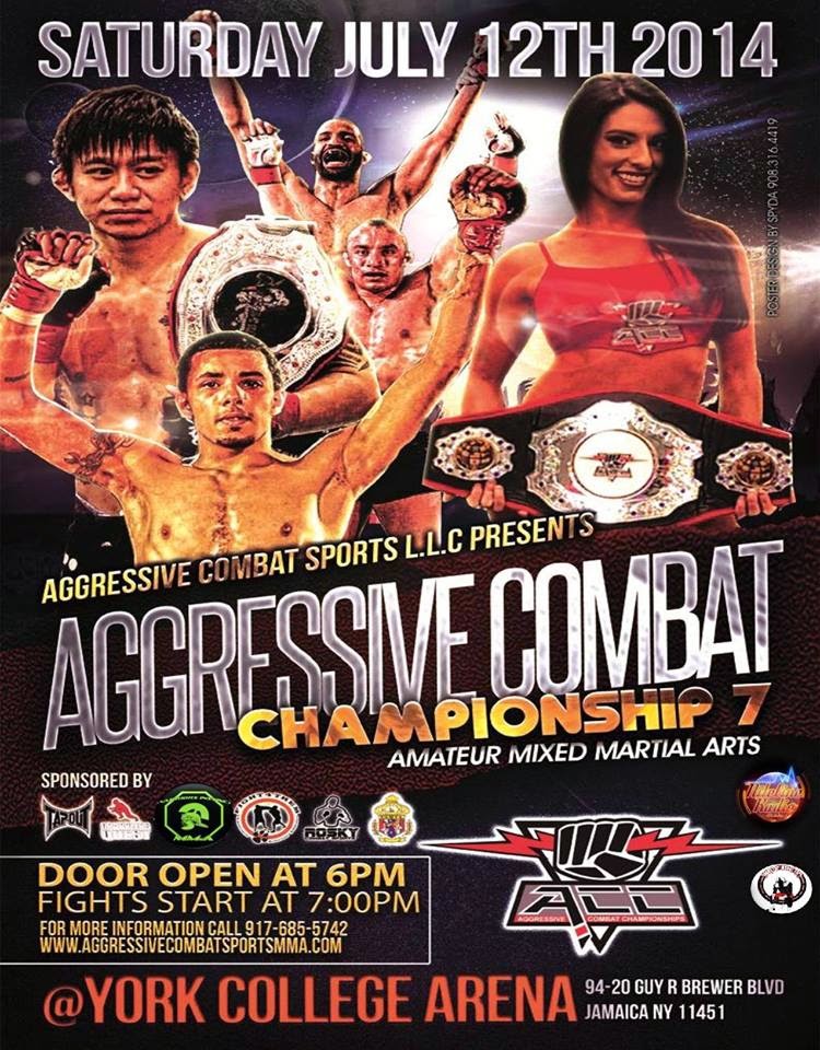 The MMA Journalist: Aggressive Combat Championship 7 Poster