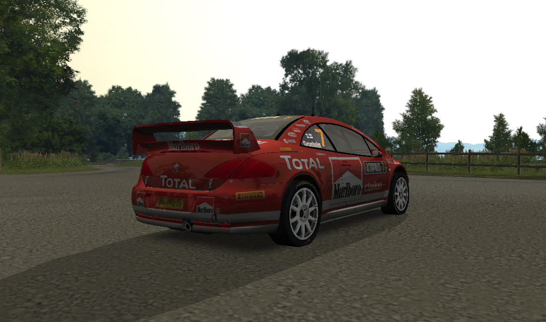 Peugeot 307 WRC Acropolis Rally 2005 | RBR skins