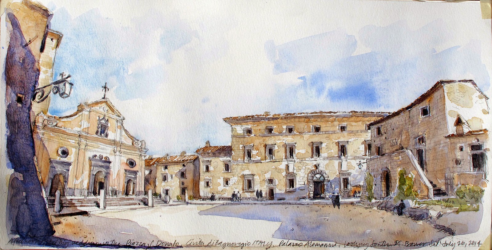 Drawing Perspectives: Four Views of the Piazza San Donato