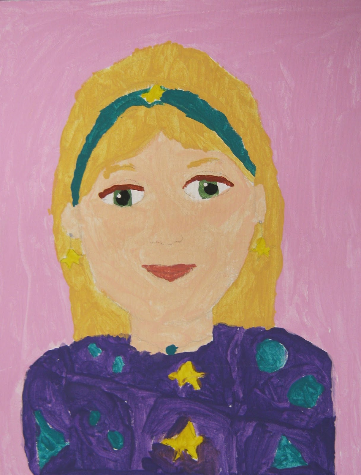 Mrs. Levine's Art Room : THIRD GRADE . . . Painting our portraits