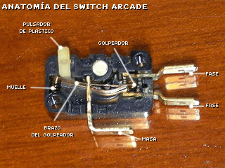 Nuno Arcade: Conexión de un microswitch arcade. Como funcionan.
