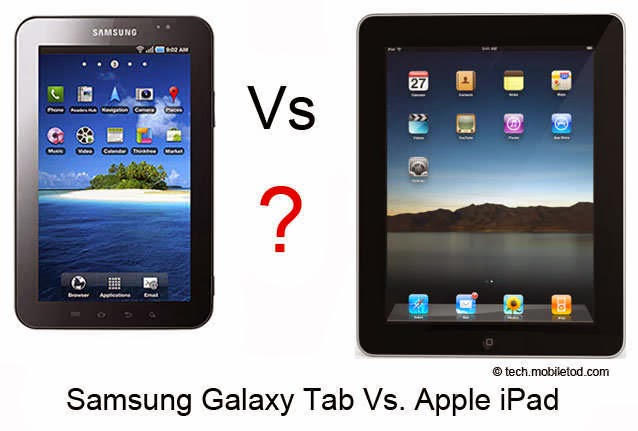 Samsung tablet vs Apple ipad | Gadget Technology