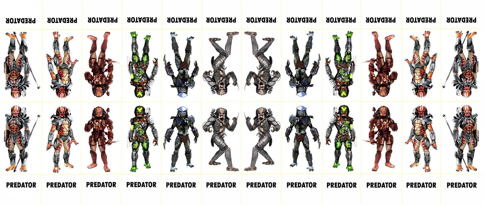 Chapter Unapproved: Paper Miniatures Alien Vs Predator