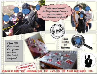 Do It (Scrap') Yourself! By Caty: L'anniversaire d'Orane thème Agent ...