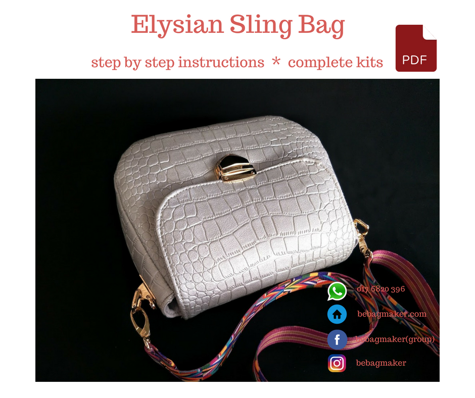 ctnhoney: Cara Membuat & Bahan Lengkap Buat Beg