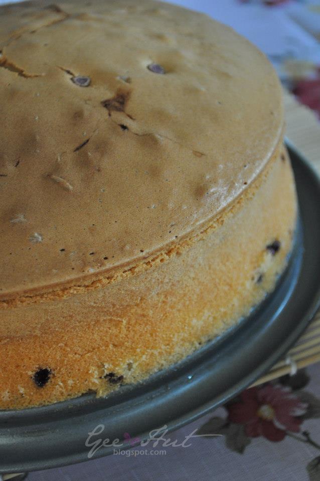 GeeHut: Kek peach terbalik?