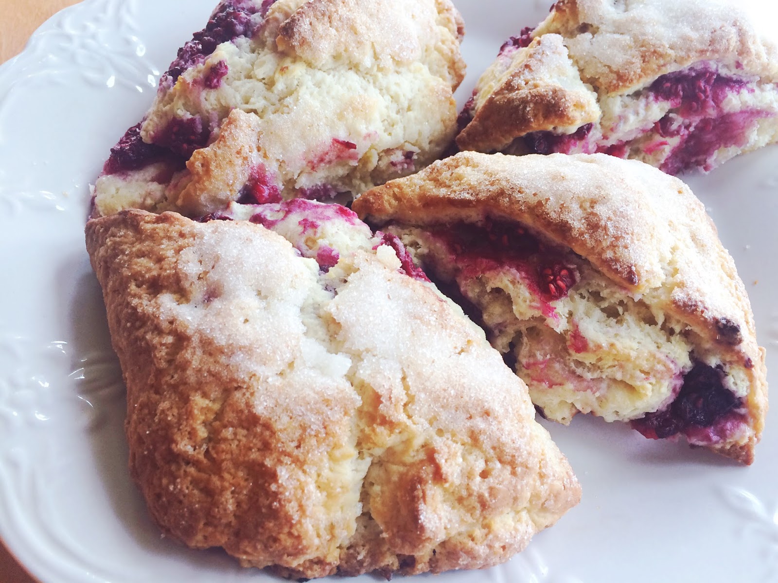 Planet Kelsey: Homemade berry scones