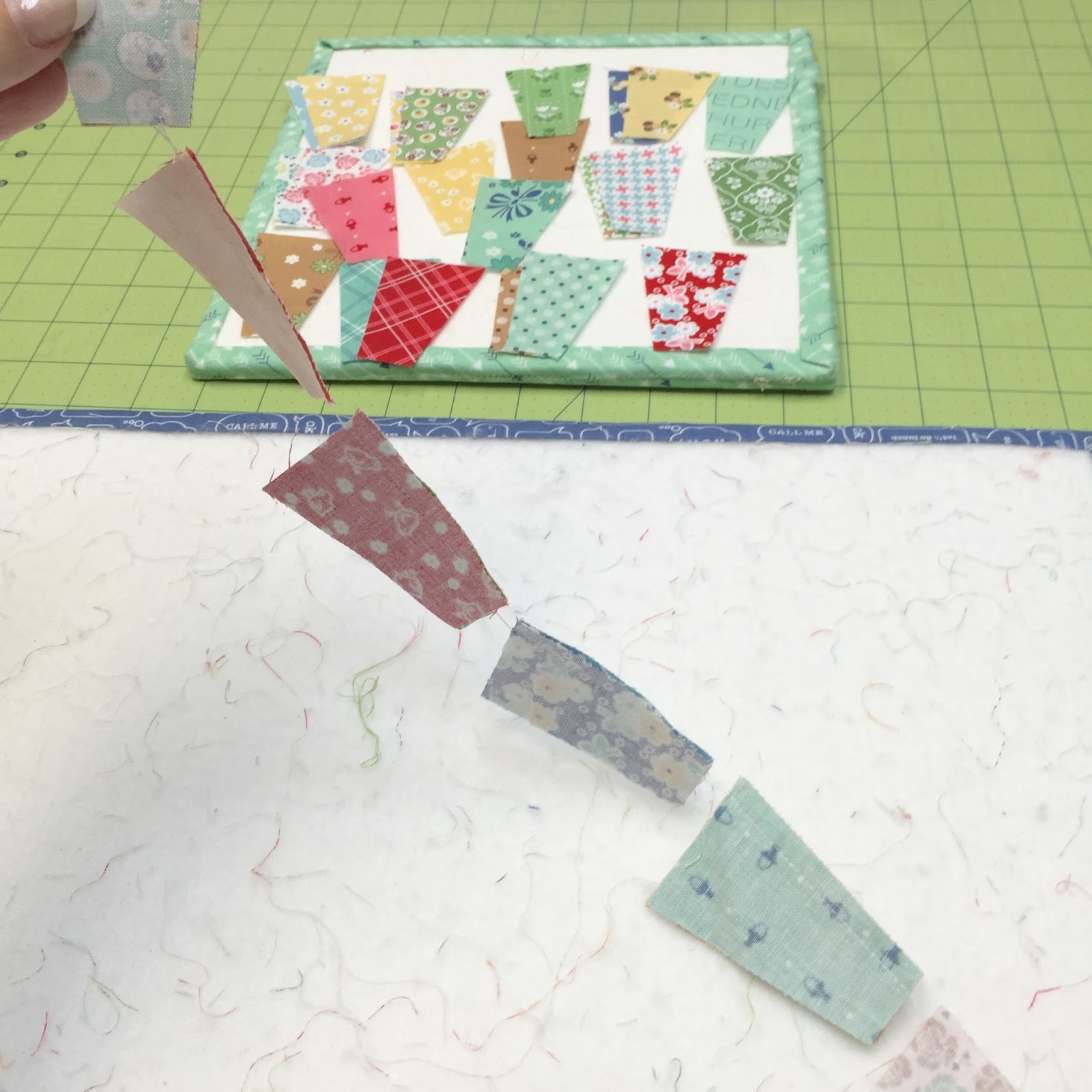 6" round Dresden Plate Tutorial using Sew Simple Shapes | Bee In My ...