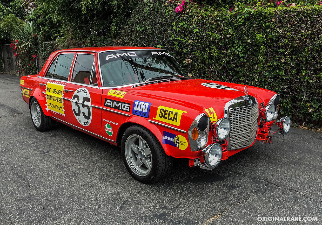 Auction Watch: 1973 Mercedes-Benz AMG 300 SEL 6.8 “Red Pig” Tribute Car ...