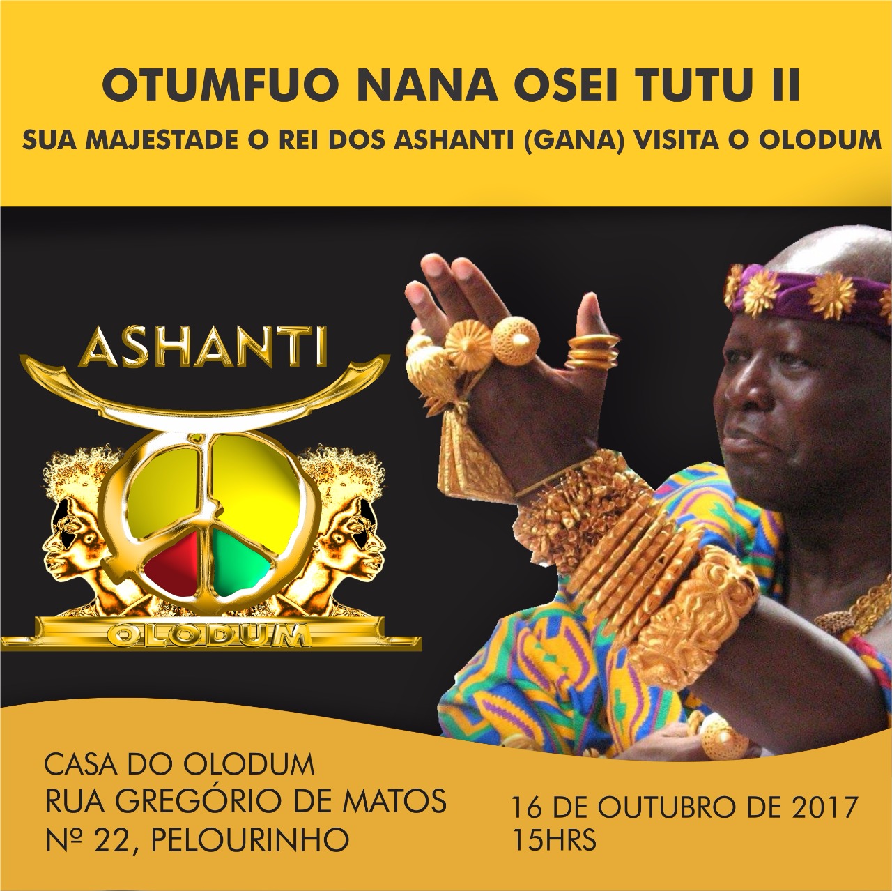 SALVADOR POR STEFANO DIAZ: Olodum recebe Rei de Gana