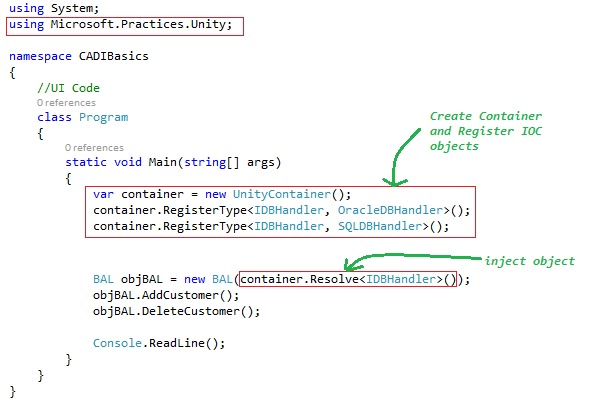 Dependency Injection