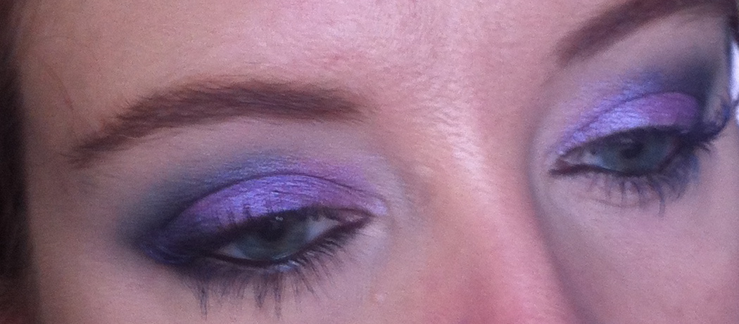 Nenta's Frivolity: Lavender Eyes with NYX and Urban Decay