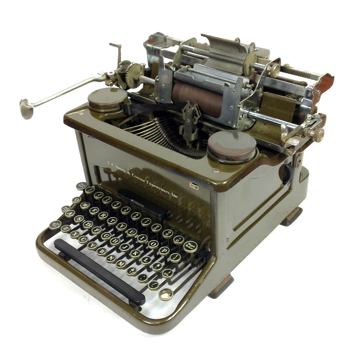 The Typewriter Revolution blog: L.C. Smith typewriter for cutting ...