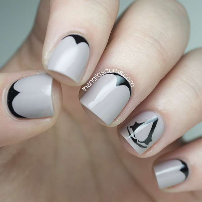 The Nailasaurus | UK Nail Art Blog - Assassin's Creed Nail Art - The ...