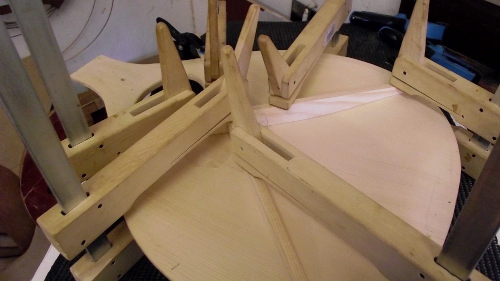 A Luthier's Blog: Bracing the 'cello
