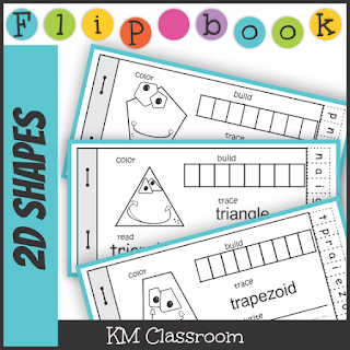 KM Classroom: 2D Shapes Flip Book