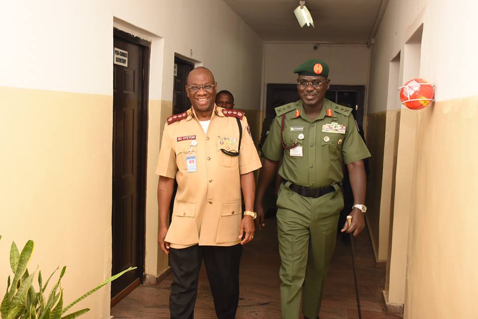 Exclusive Pictures From The Chief Of Army Staff Visit To FRSC HQ