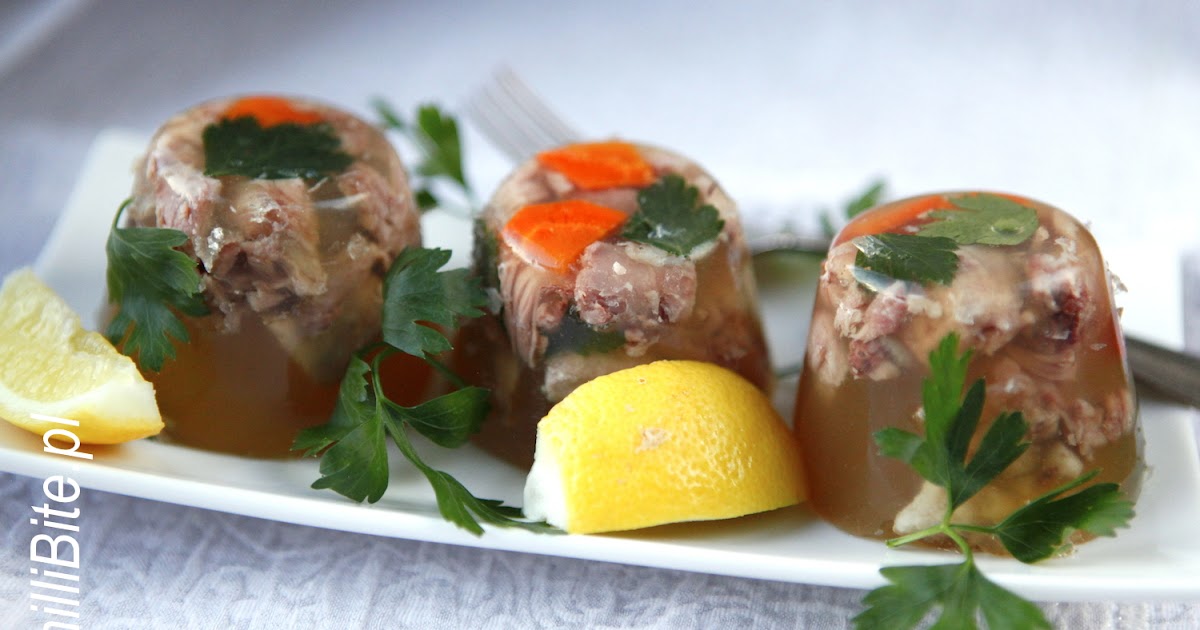 ChilliBite.pl - motywuje do gotowania!: Najlepsza galaretka z nóżek ...