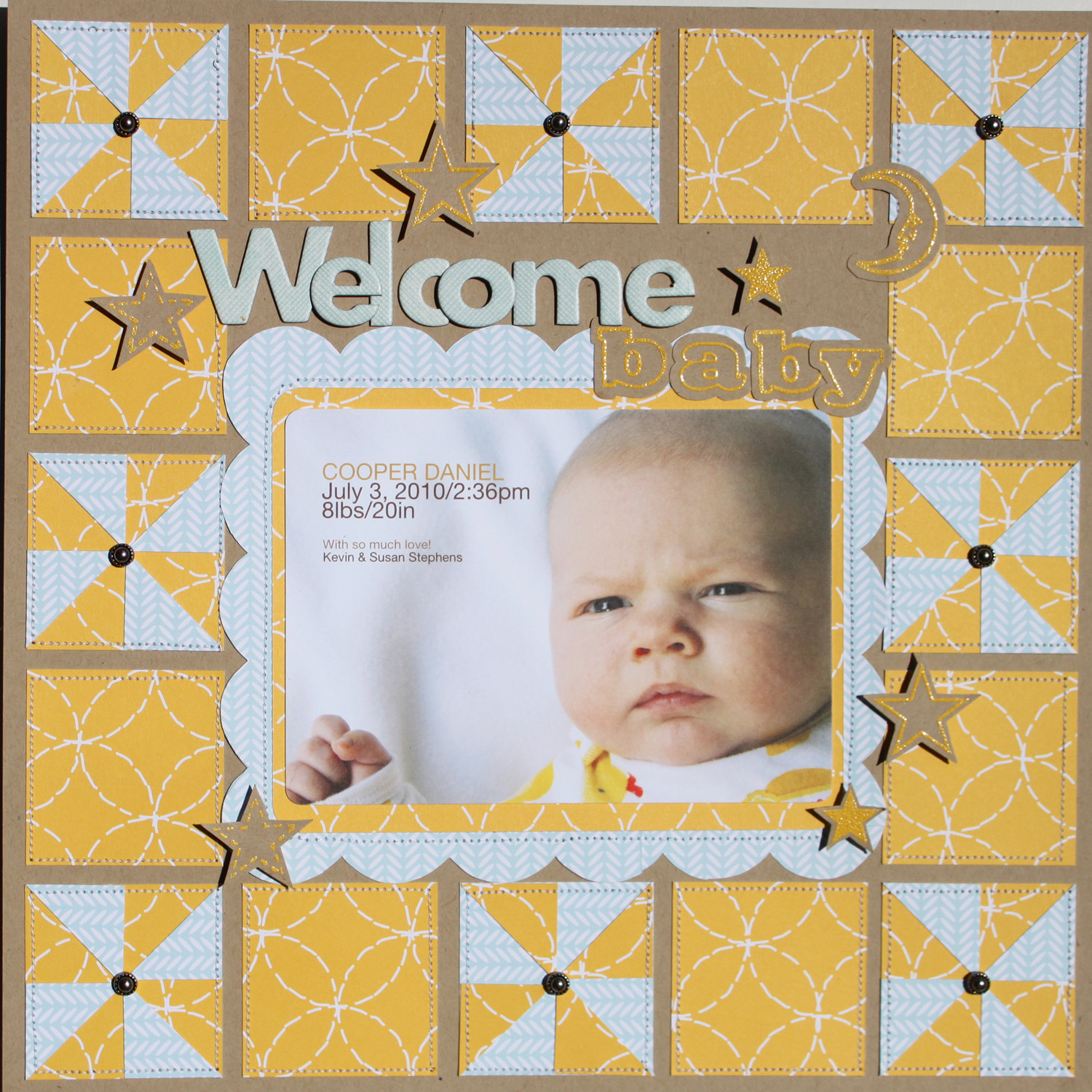 i heart to scrapbook: Welcome Baby