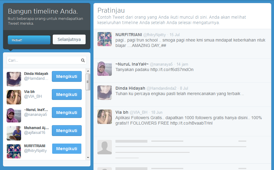 Cara Membuat Akun Twitter Baru - internet tutorial