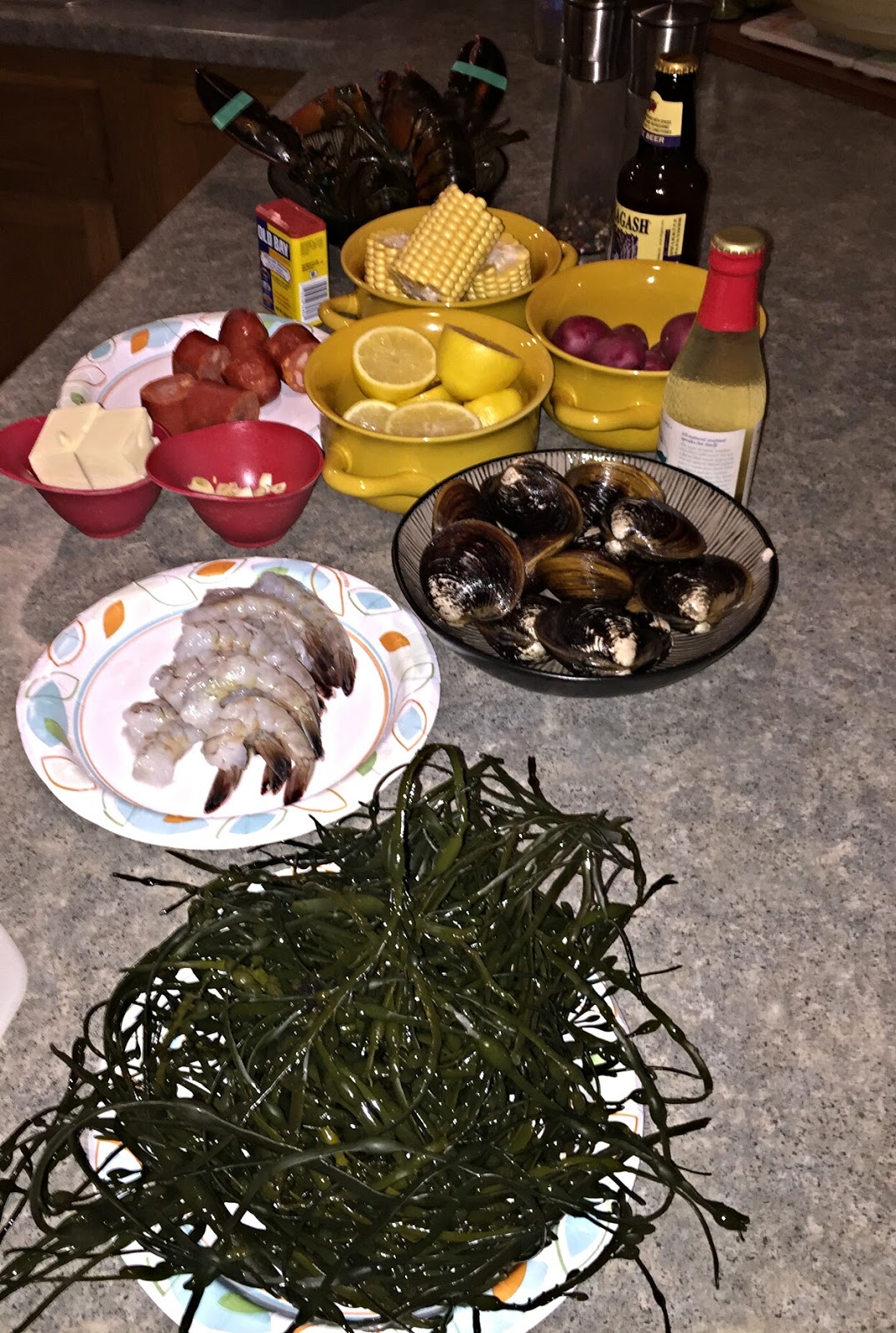 The Maine Harvest Table: Maine Off Shore Dinner