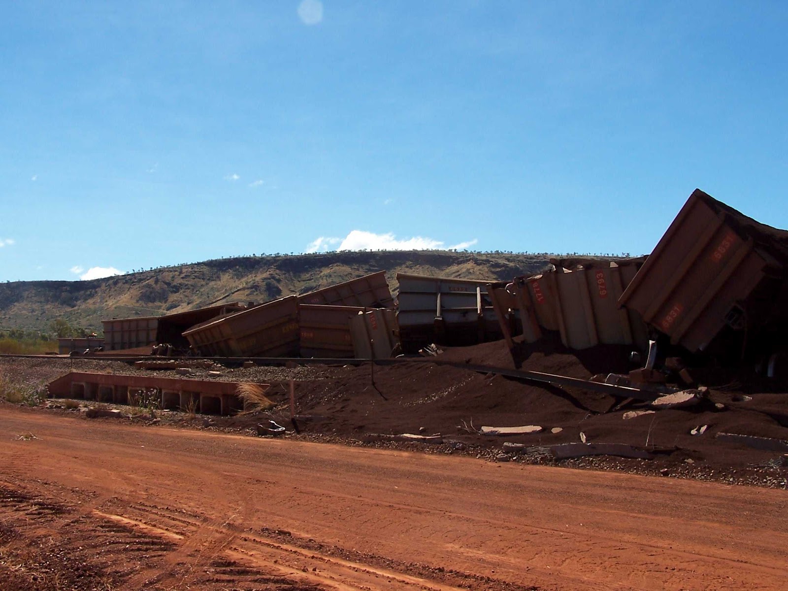 Industry Mayhem: Train Crash - BHP Yandi