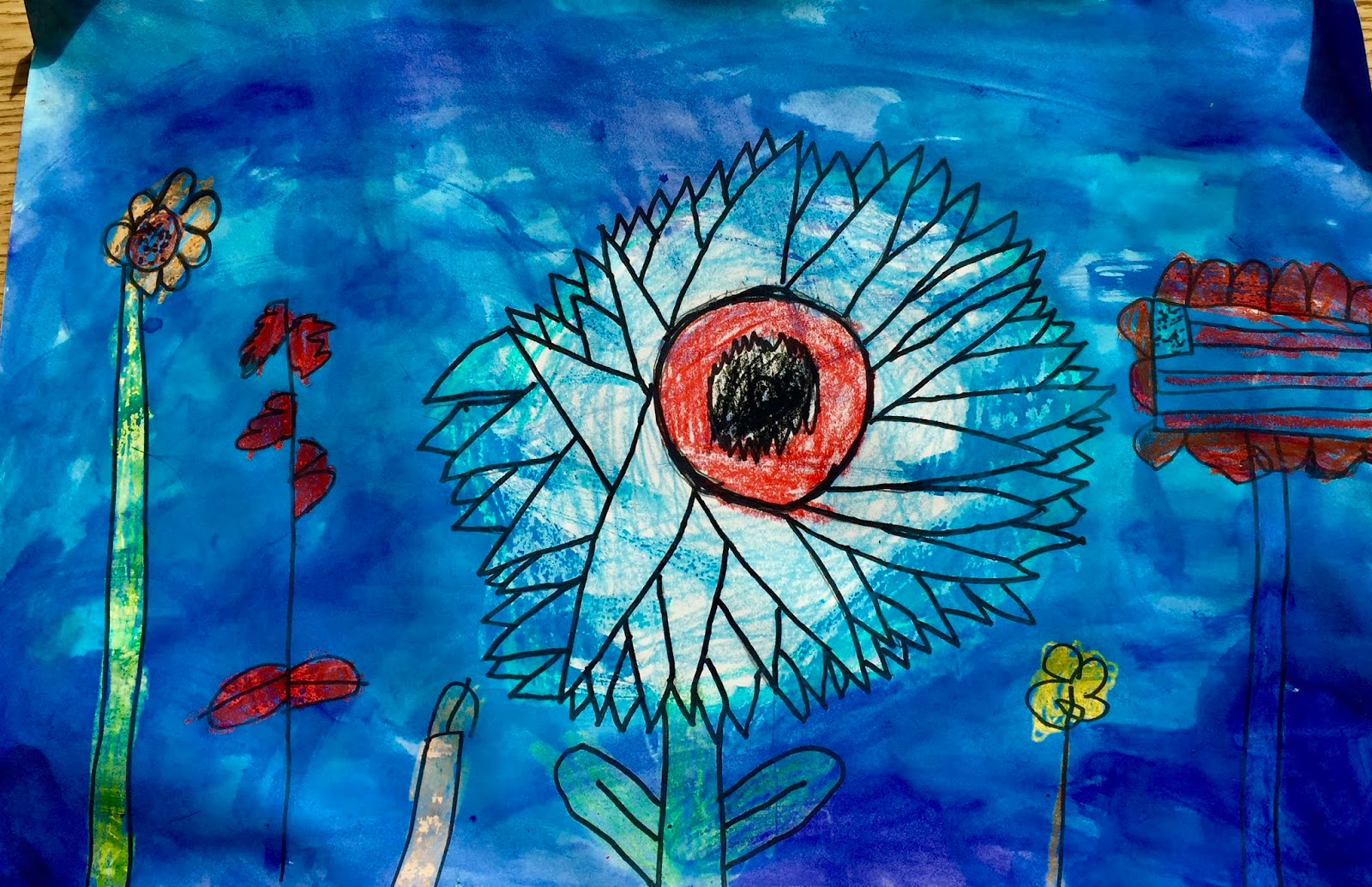 Expression of Imagination: Spring Flowers by Gr. 2