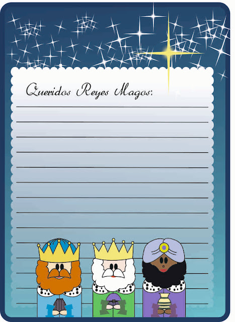 CARTA A LOS REYES MAGOS. LETTER TO THE THREE KINGS | Entre papeles y ...