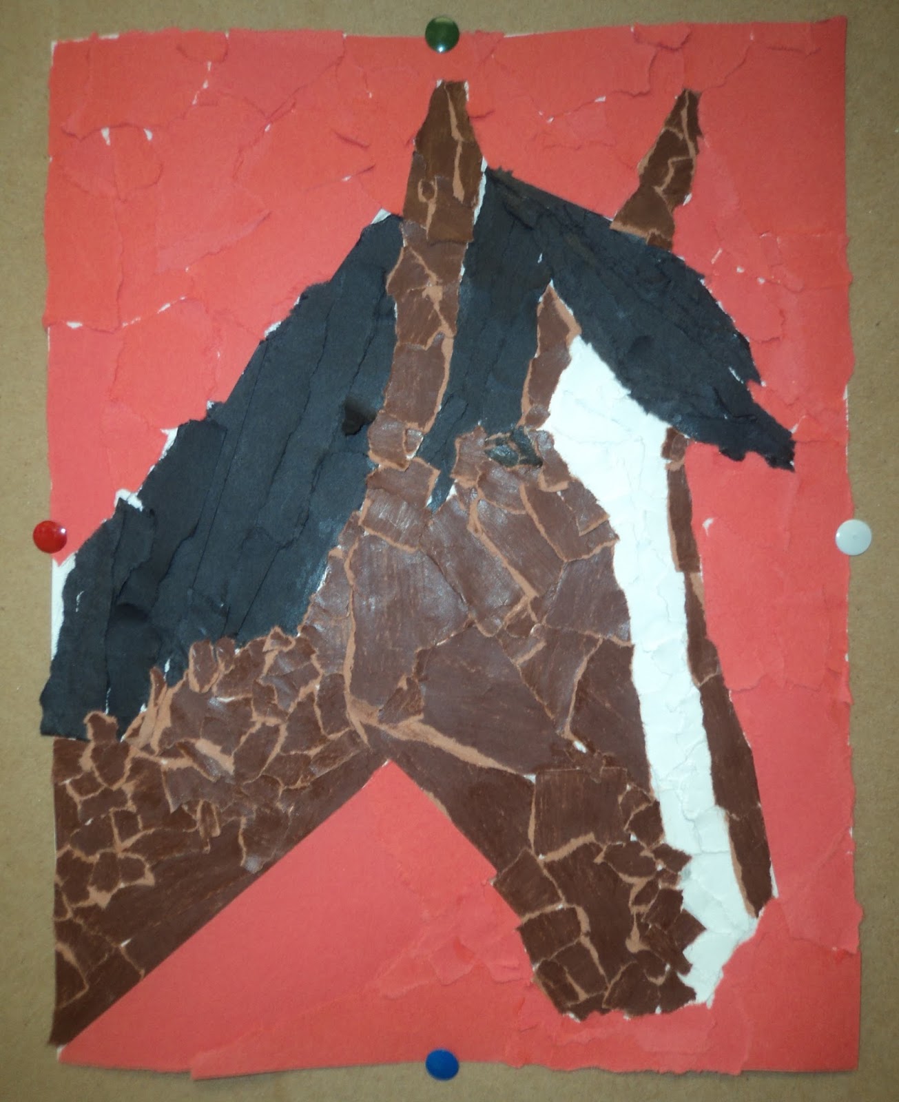 the Plain Professors: Shredded Paper Art Project