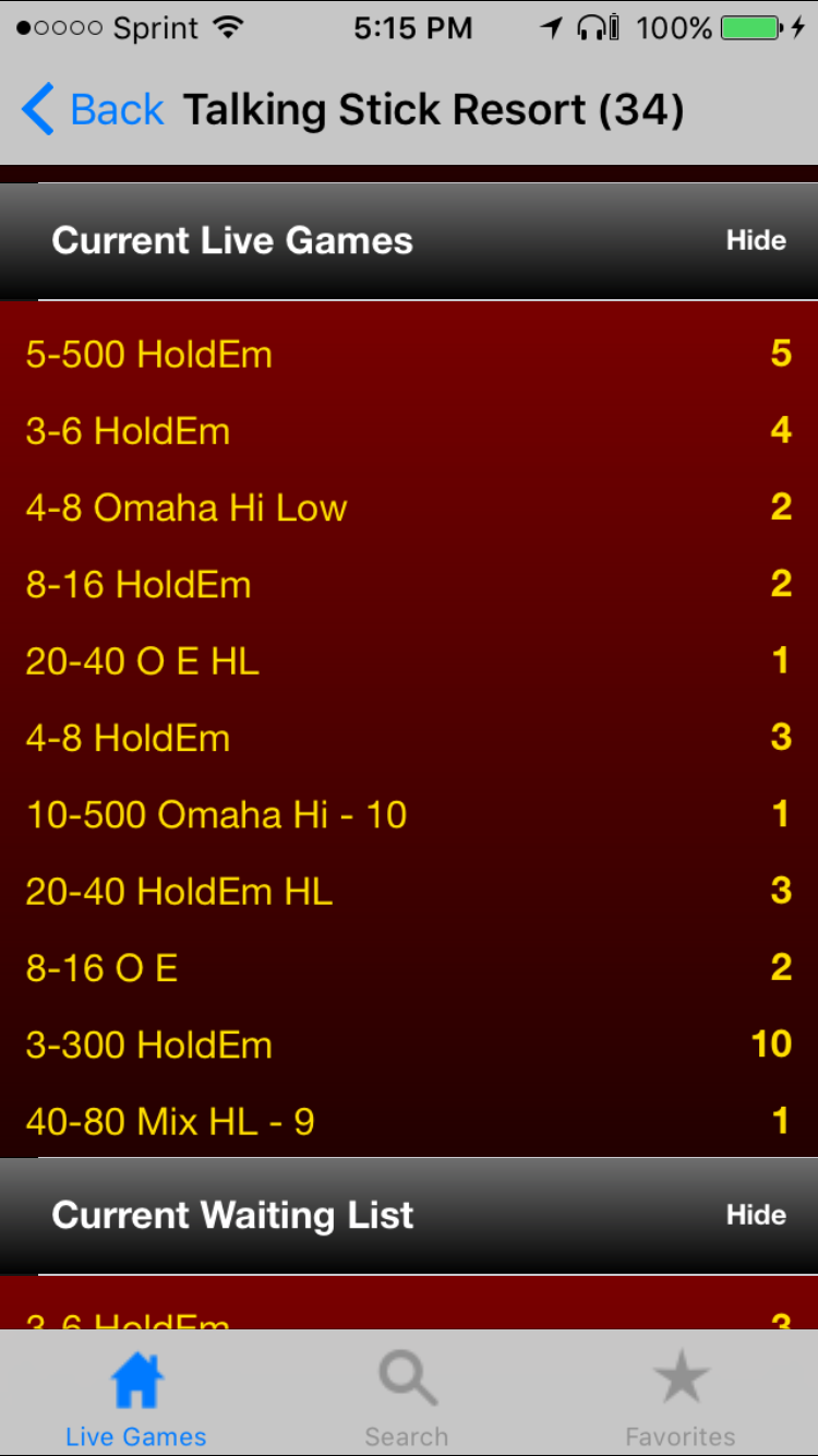 Wacky's World of Poker: Casino Arizona err Talking Stick Casino