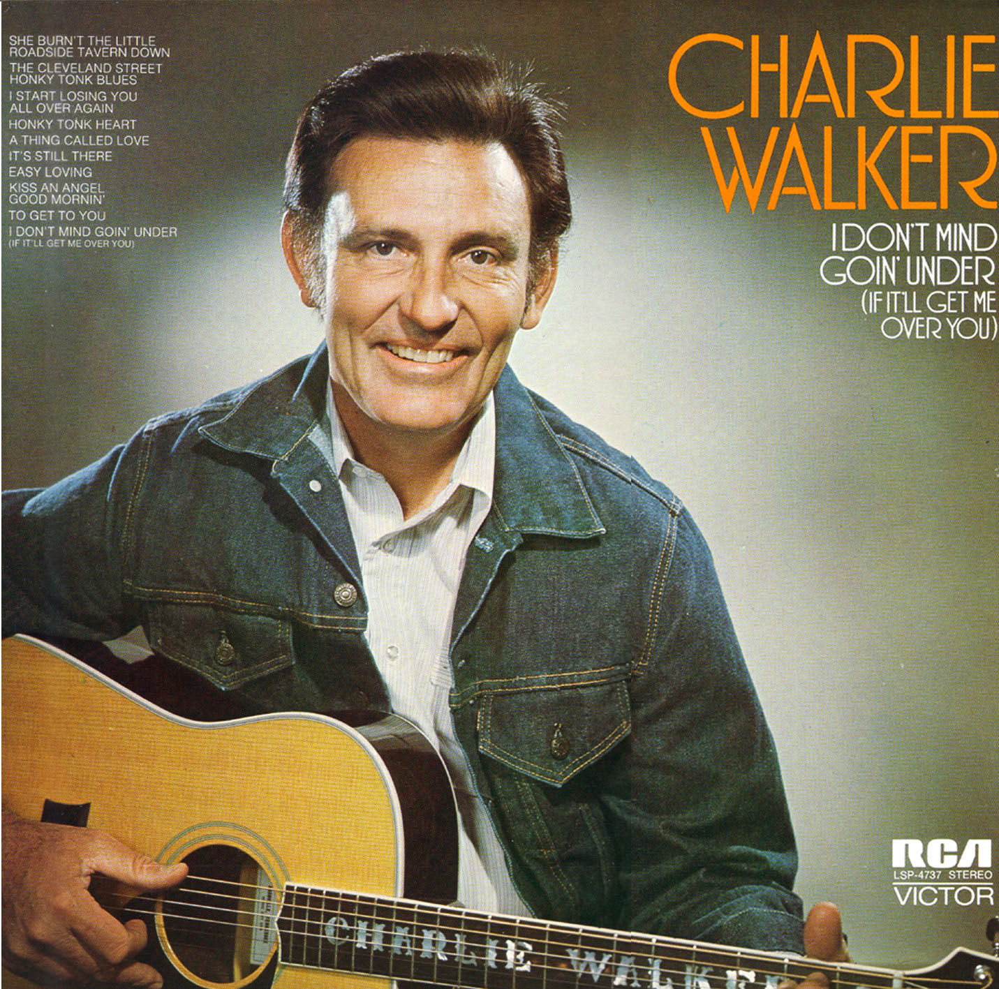 el Rancho: I Don't Mind Going Under (If It's Get Me Over You) - Charlie ...