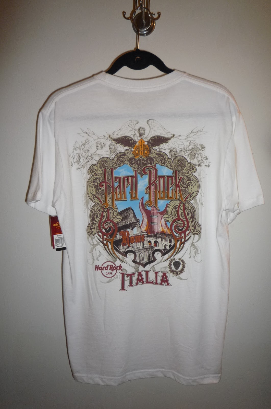 Busybeeroom Welcomes You: HARD ROCK CAFE "ROME" T-SHIRT