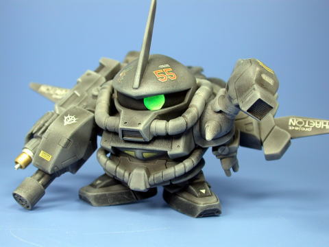 Gundam Style: SD Gouf Awesome build and weather painting