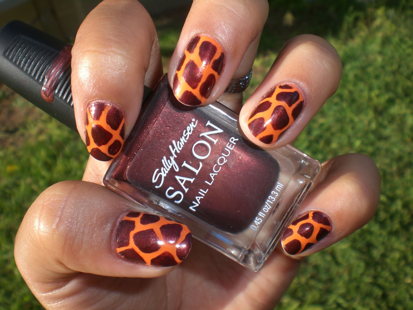 Oh Me! Oh My!: Giraffe Print Nails