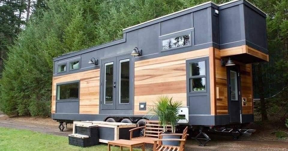 Utilizando Trailer Como Moradia, Simples e Aconchegante. - Flinki Artes