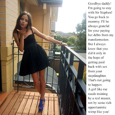 Adventures of a Sissy Slut Slave: Goodbye daddy!