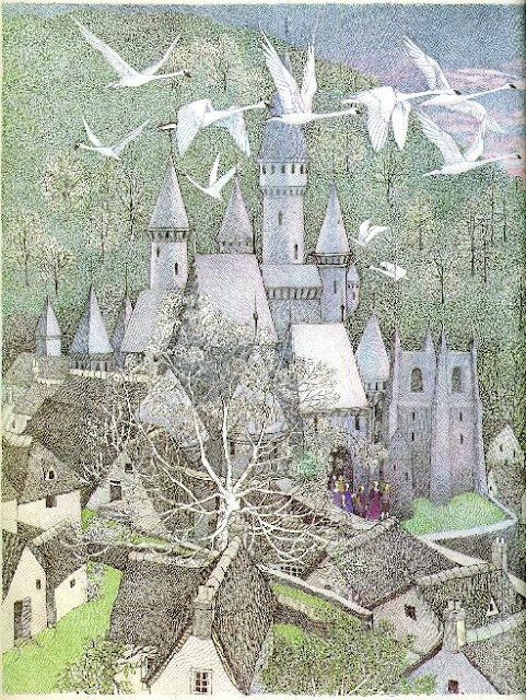 çizgili masallar: The Wild Swans by Susan Jeffers