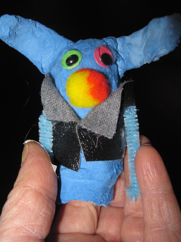 There's a Dragon in my Art Room: Funky Finger Puppets!