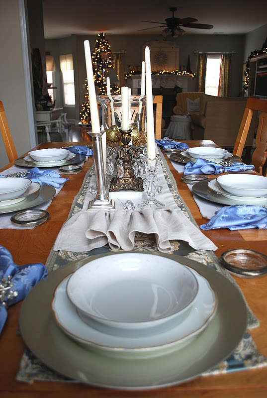 Fussy Monkey Business: Dining Table Set Up