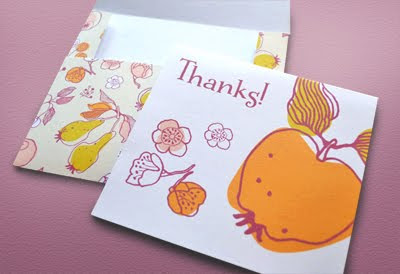 DIY printable thank you notes | How About Orange