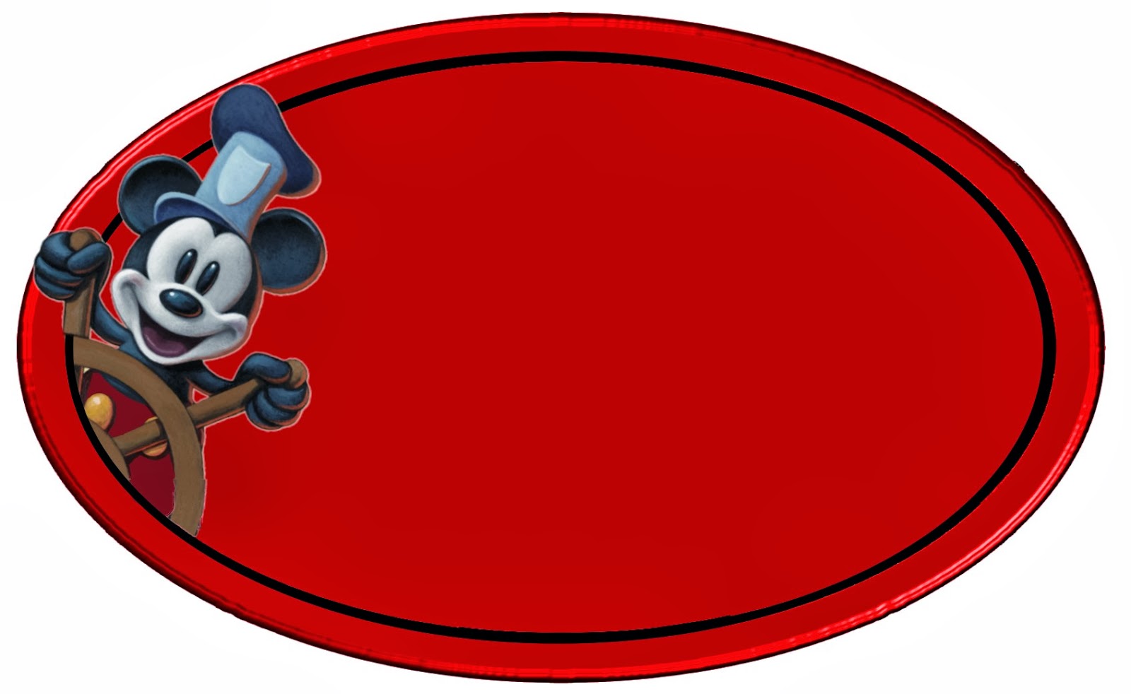 Minnie and Mickey: Cute Free Printable Tags or Labels. - Oh My Fiesta ...