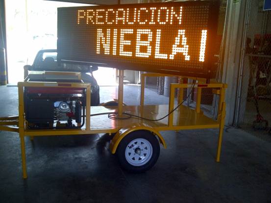 Dynamic Message Signs (DMS) for supporting traffic management and ...