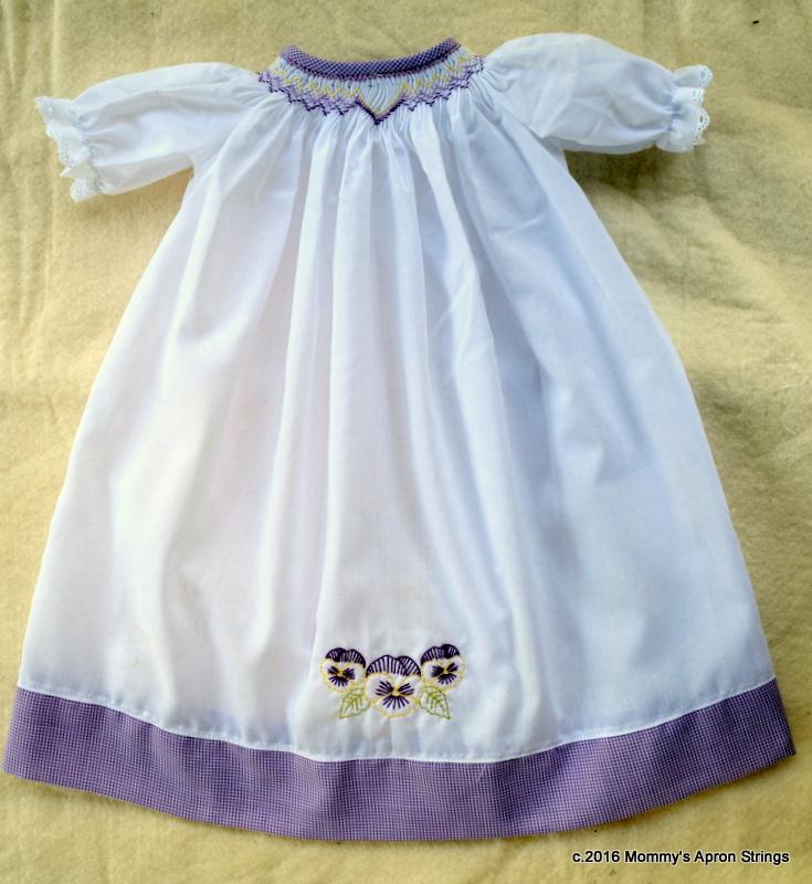 Mommy's Apron Strings: Tiny Bishop Gowns