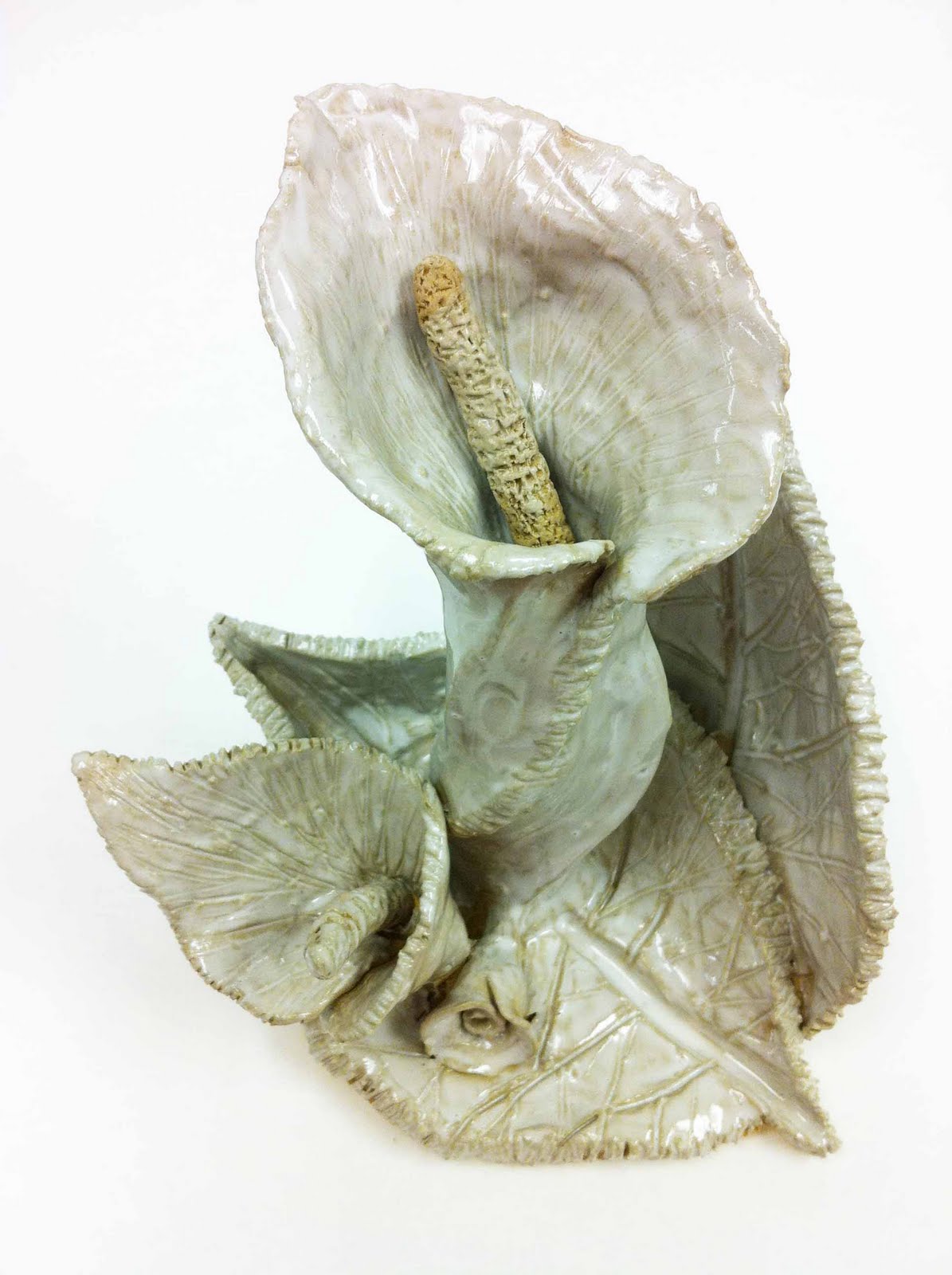 art @ the heart: Flower Power (Grade 11 Clay Sculpture AVI3M)