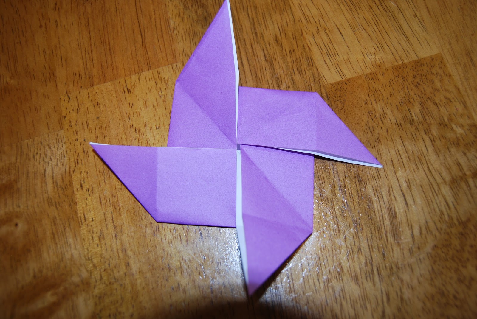 Origami 4-Pointed Star