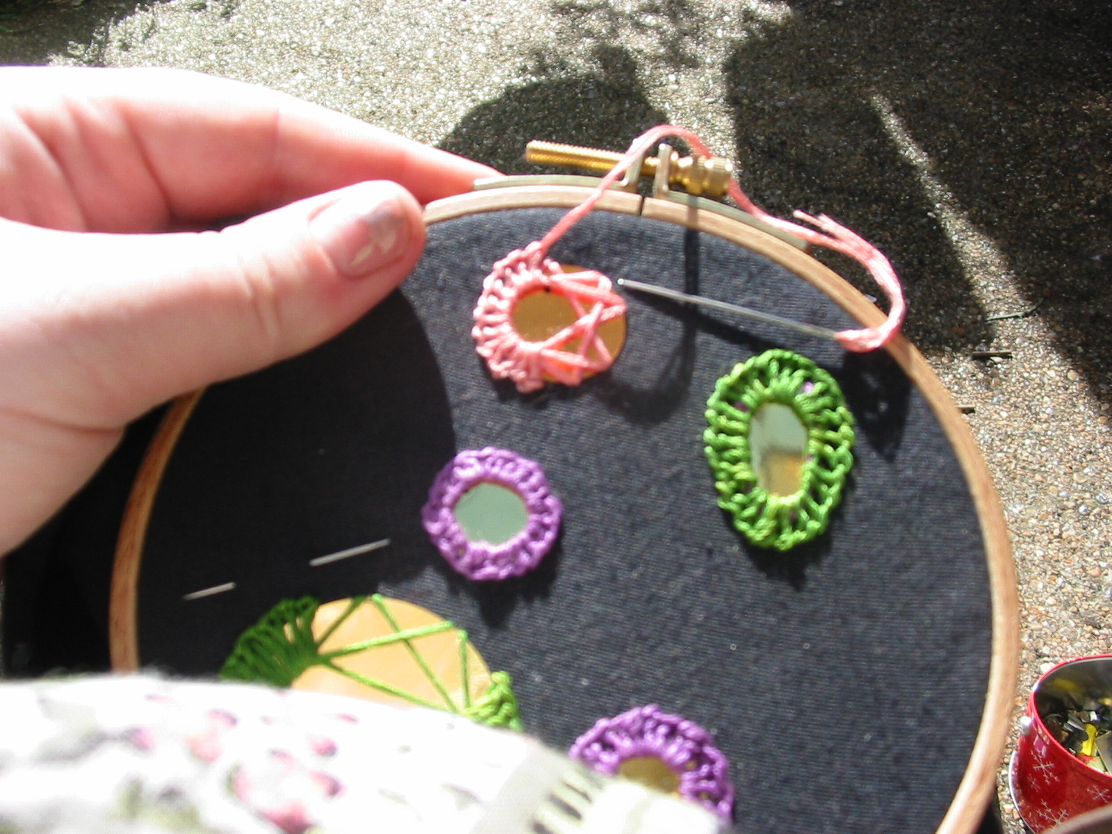 Bunny's Novel Cleansers: Tuesday Tutorials; Shisha Embroidery Stitches