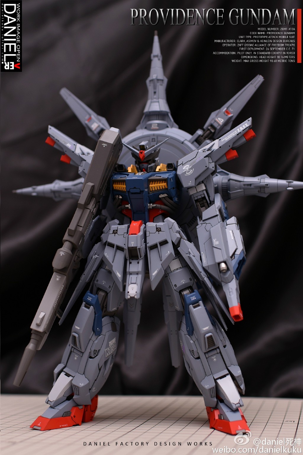 Custom Build: DA MG 1/100 Providence Gundam
