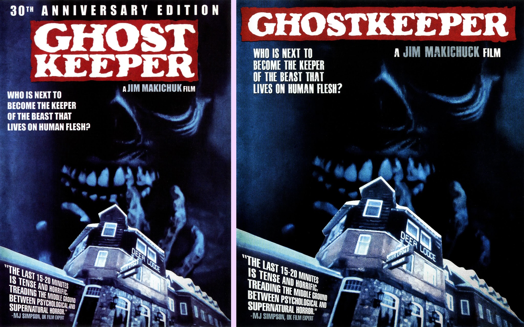 DVD Exotica: Ghostkeeper, Back To Haunt You (DVD/ Blu-ray Comparison)