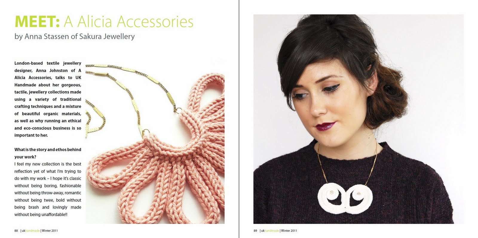 A Alicia: UK Handmade interview!