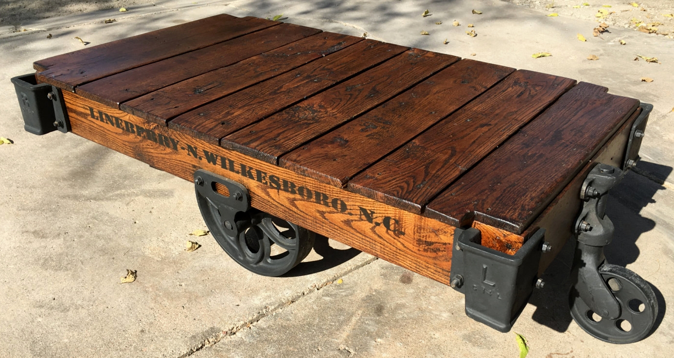 Lineberry Factory Cart Wheels, Axle Brackets & End Casters Hardware